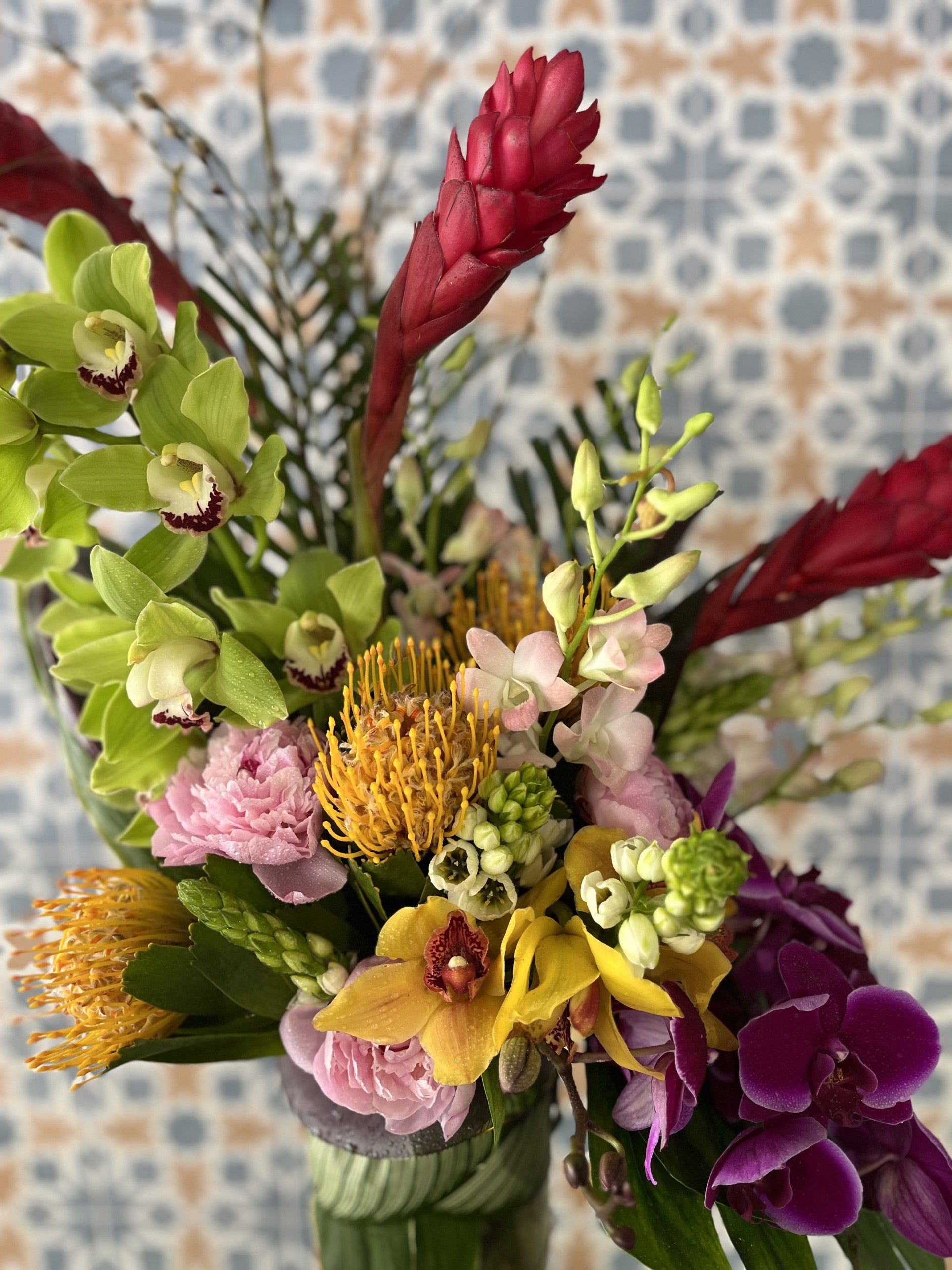 Orchids Song - Miami Orchid Delivery - The Blonde Tulip