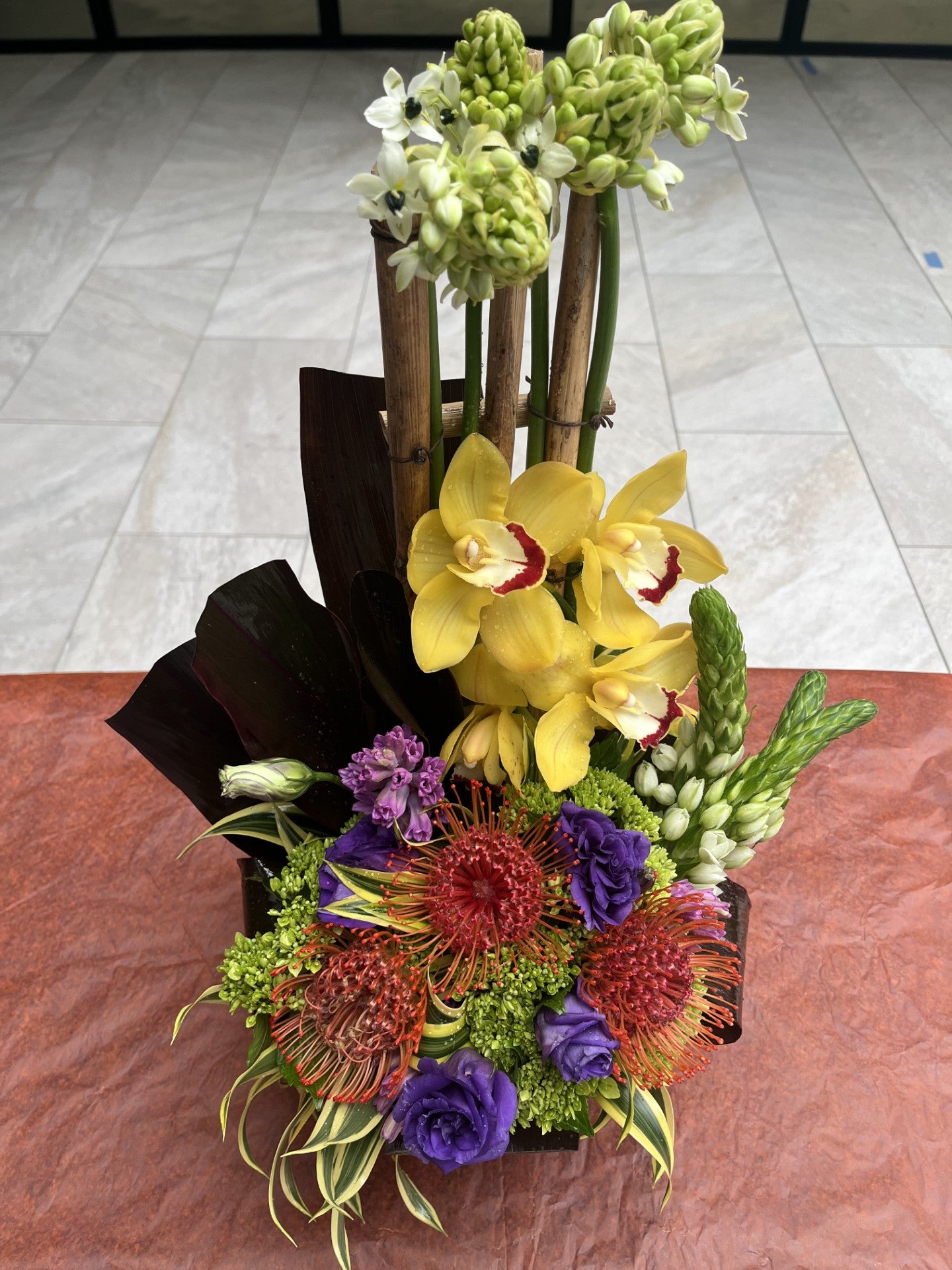 Orchids Song - Miami Orchid Delivery - The Blonde Tulip
