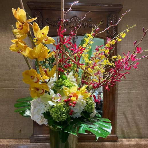 Orchids Song - Miami Orchid Delivery - The Blonde Tulip